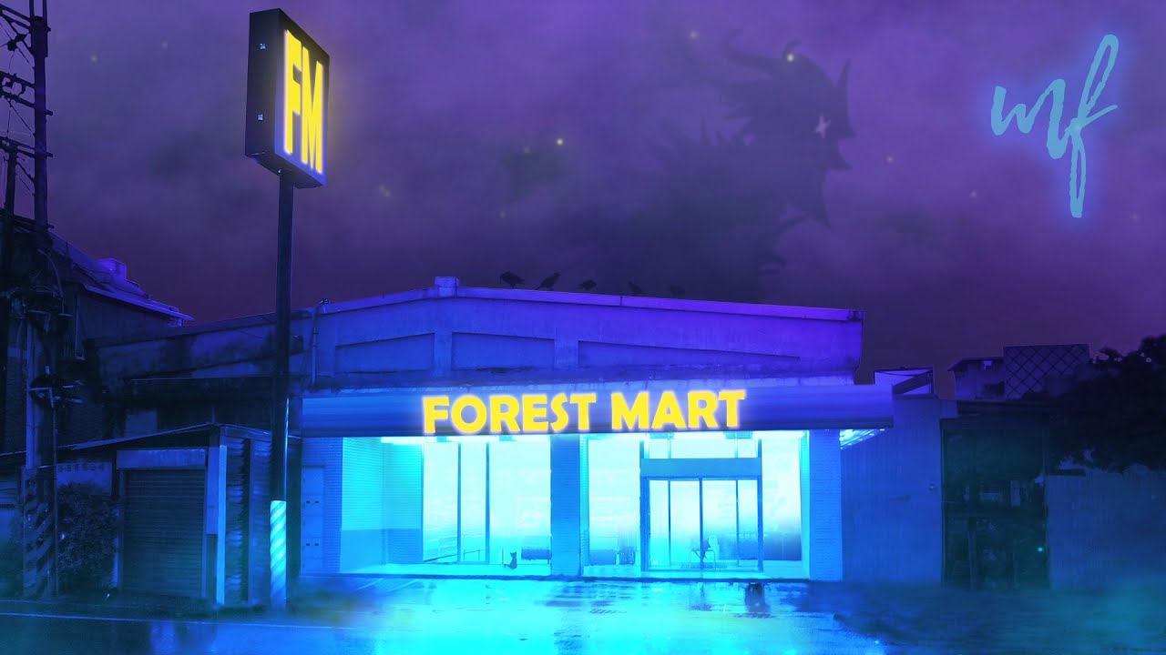 Convenience Store at Night ASMR Ambience - YouTube