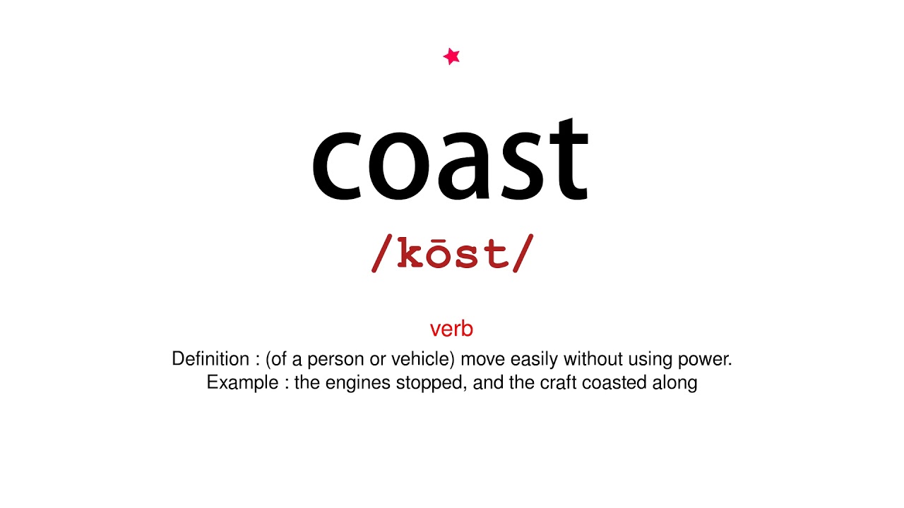 How to pronounce coast - Vocab Today - YouTube
