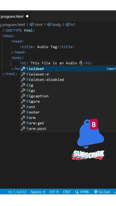 how to make video tag in html | learnbyshyam | html html5 - YouTube
