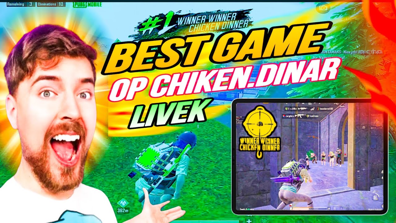 BEST😱GAME OP CHICKEN DINNER - YouTube
