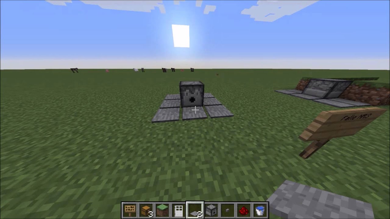 4 Einfache Fallen In Minecraft zum Nachbauen - YouTube