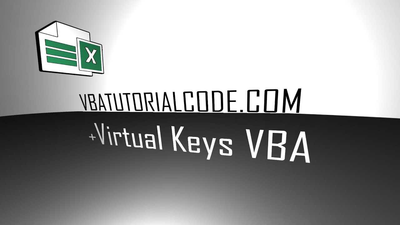 More SendKeys and Virtual Keys VBA - YouTube
