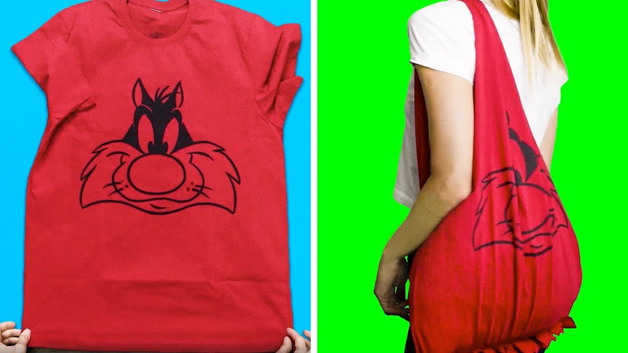 17 COOL AND SIMPLE DIY BAG IDEAS - YouTube