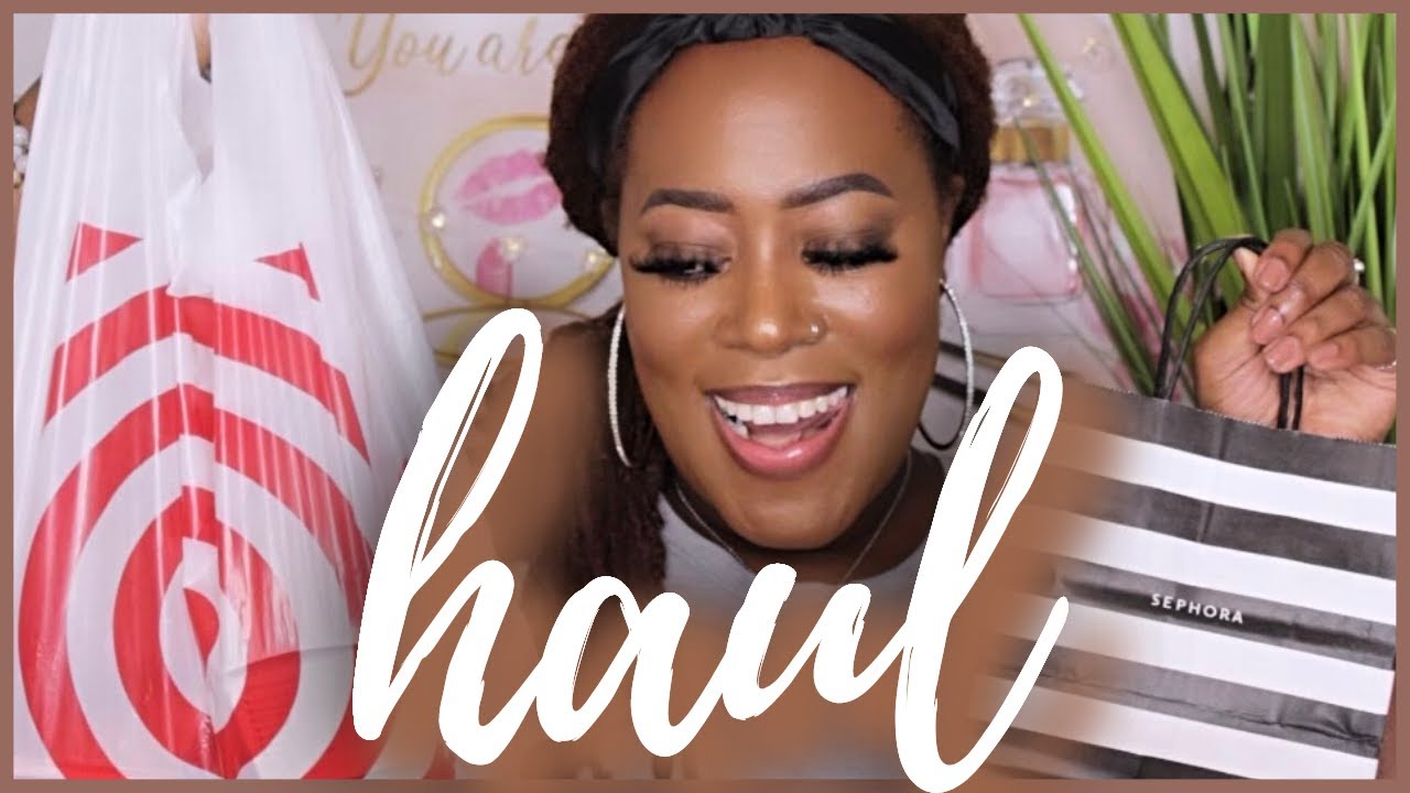 I FINALLY DID IT YA'LL! 😍| TARGET & SEPHORA HAUL...again! 🥴| MAKEUP ...