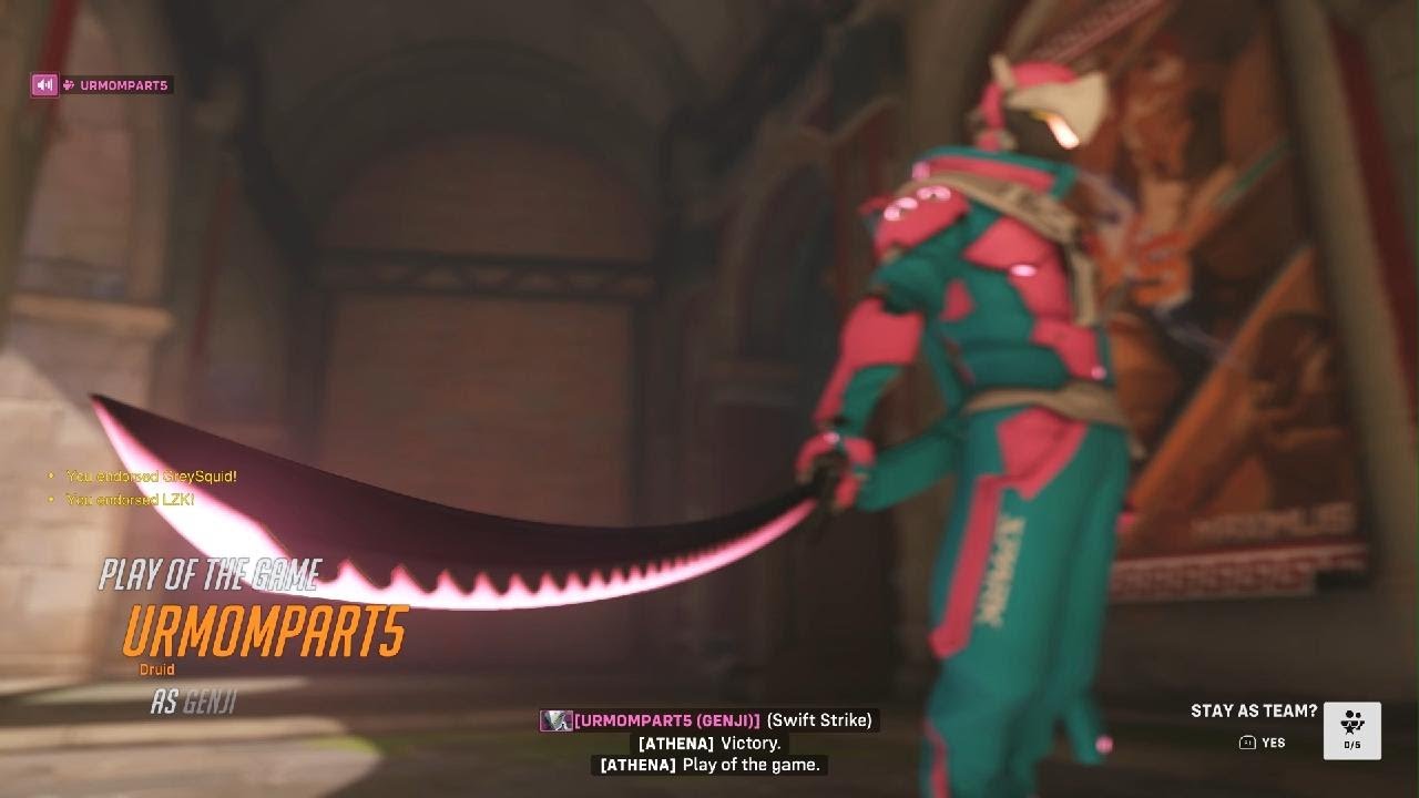 Pink Genji potg - YouTube