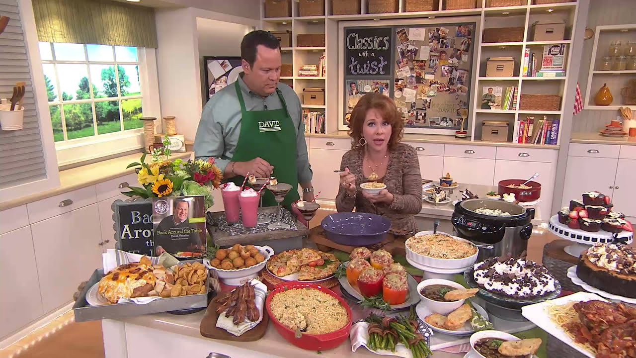 Back Around the Table: An "In the Kitchen with David" Cookbook with ...