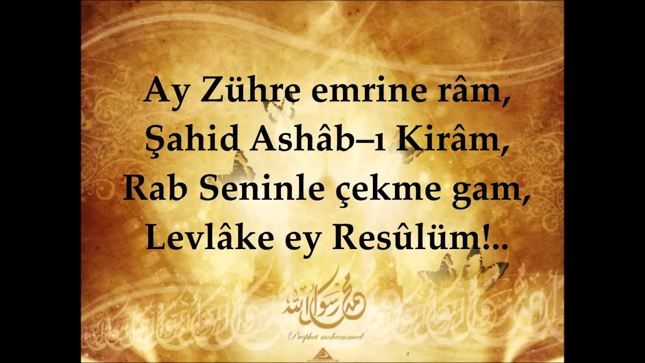 " Levlâke levlâke lema halaktü'l eflâk " - YouTube