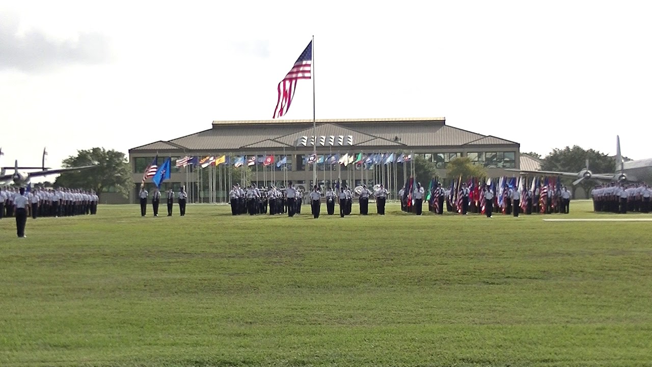 Air Force Basic Military Trainiing Parade, 17 Aug 2018 (Official) - YouTube