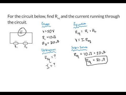 Req in a Series Circuit - YouTube