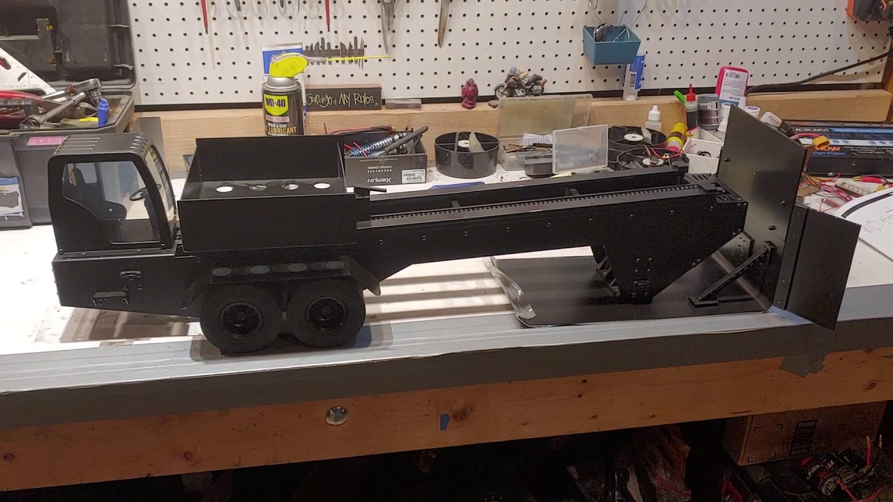 Rc4wd rc pulling sled - YouTube