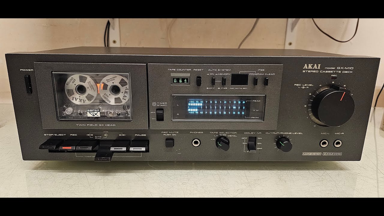 AKAI GX M10 DEMO - YouTube