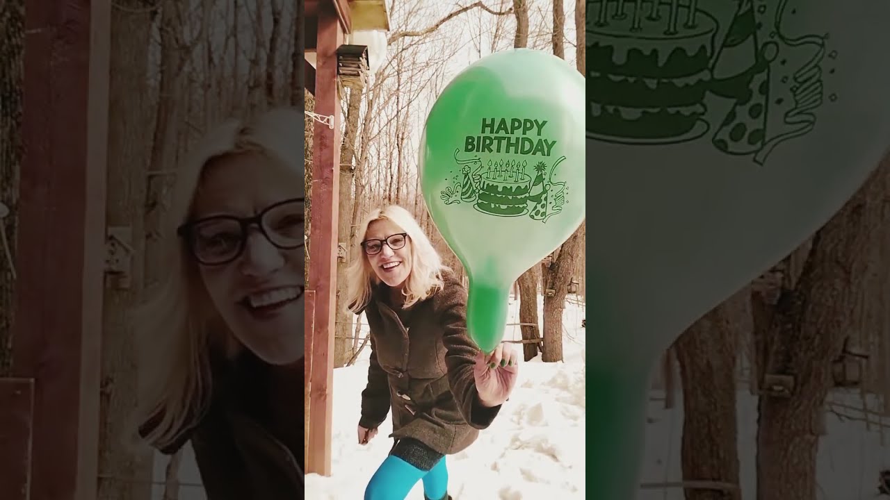 Happy March Birthdays Balloon Video - YouTube