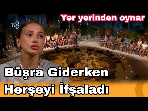 Survivor Büşra Giderken Herşeyi İfşa Etti Tüm Sırlar Ortaya Saçıldı Yer Yerinden Oynar  
