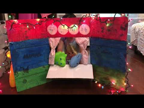 My first puppet show - YouTube