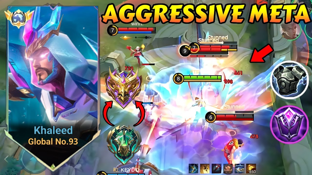 BEST KHALEED ROAM BUILD 2025! AGGRESSIVE META GUIDE TO RANK UP FAST ...