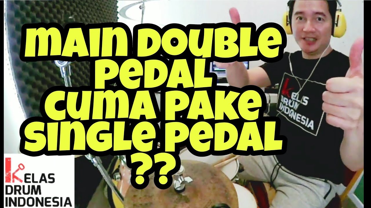 Bedah FAKE double pedal !! **onlineclass081519407855** - YouTube
