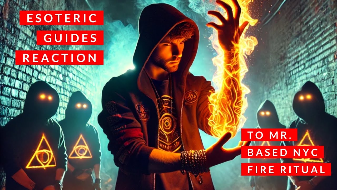 Esoteric Guides Reaction to Mr. Based NYC Fire Ritual - YouTube
