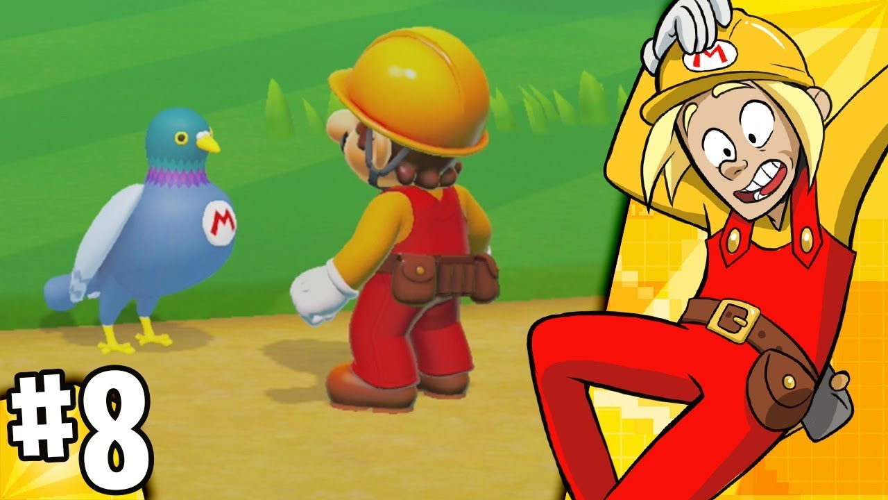 Super Mario Maker 2 - Story Mode #8 - And The Bird Says.. - YouTube