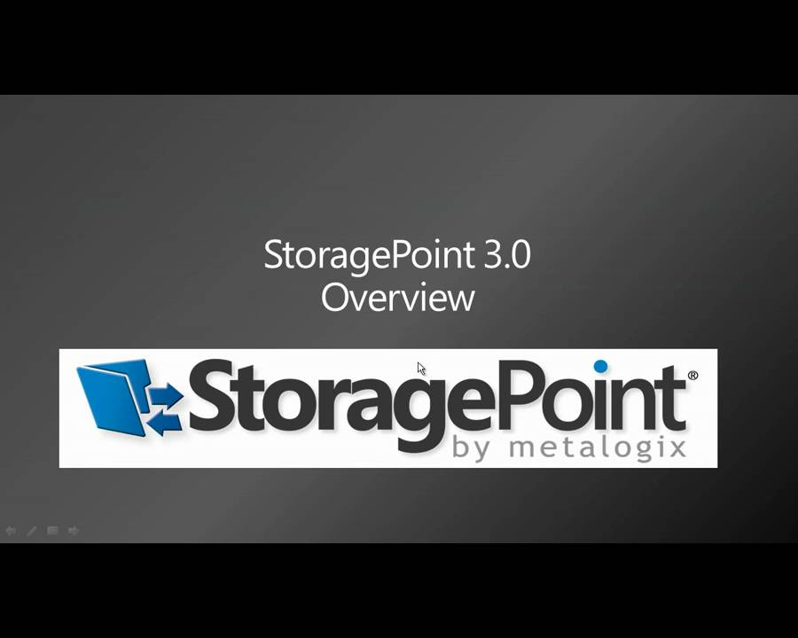 StoragePoint version 3 basic introduction - YouTube