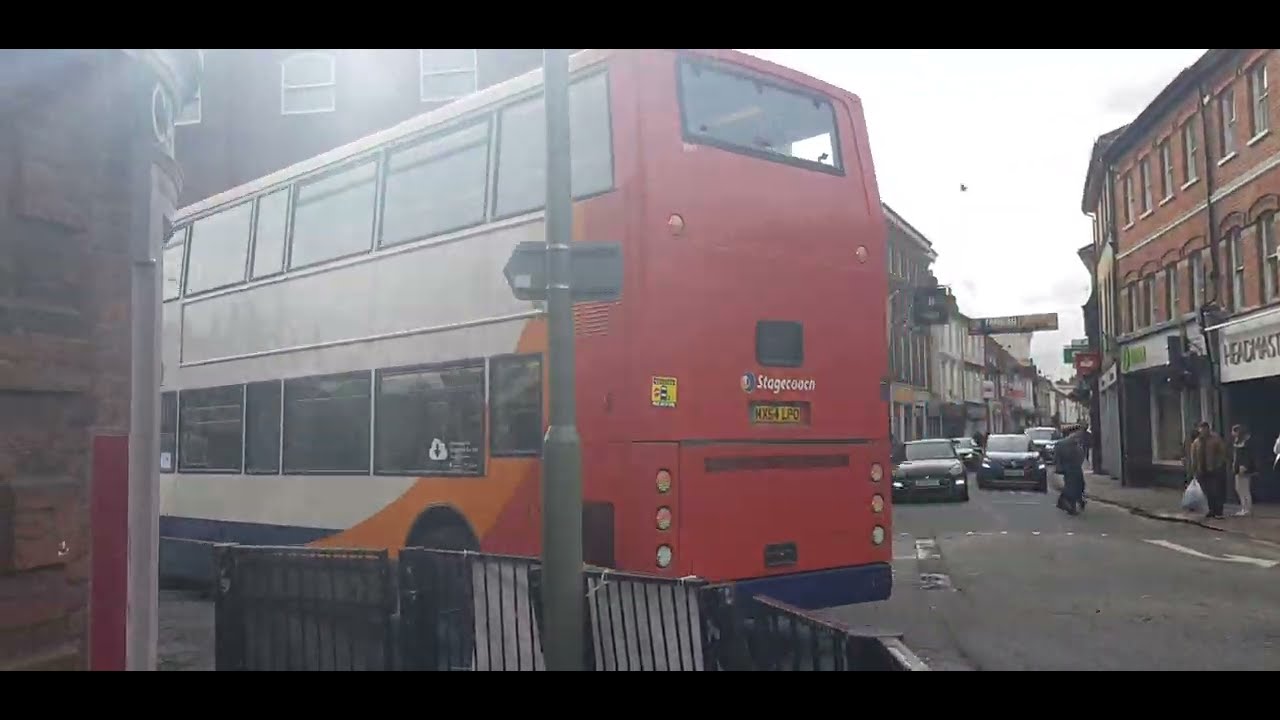 Here is the stagecoach bus 18187 on the number 65 in Farnham Saturday ...