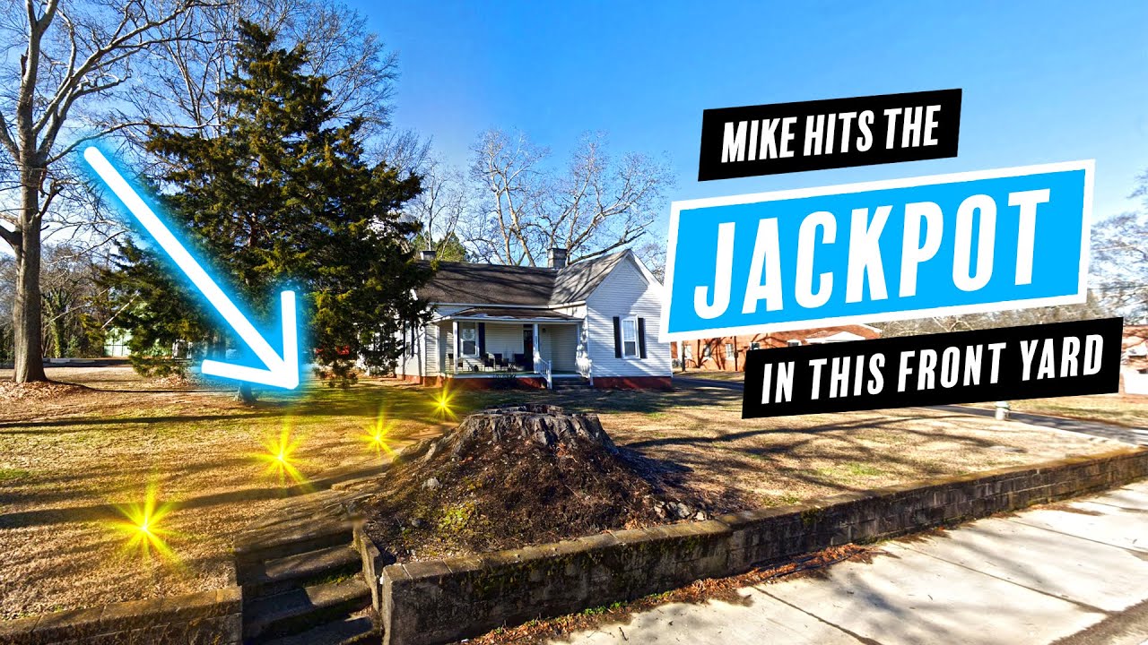 Mike Hits The JACKPOT Metal Detecting In This Front Yard! AMAZING Old ...