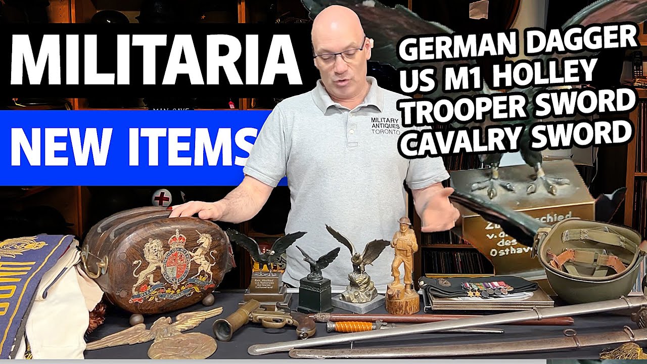 Rare Military Collectibles Unboxed: WWI Swords, WWII Helmets, German ...