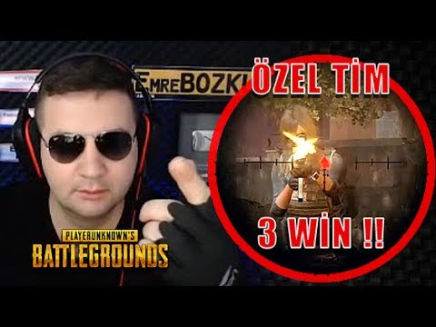 ÖLÜM TİMİ 3 KEZ BİRİNCİ OLUYOR !! 😎 BATTLEGROUNDS