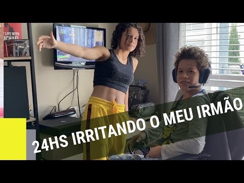 24HS IRRITANDO O MEU IRMÃO - GABRIELLA SARAIVAH
