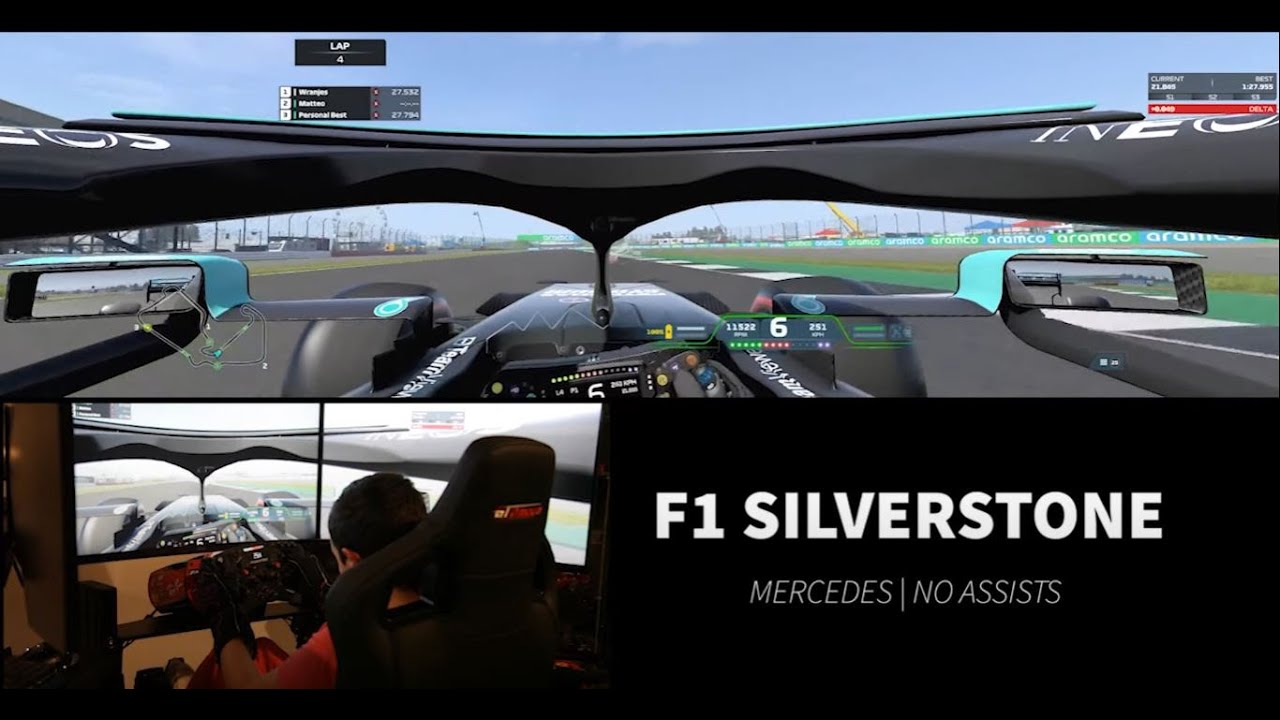 F2 vs F1 comparison at Silverstone by my son Matteo, 11 yrs old! - YouTube