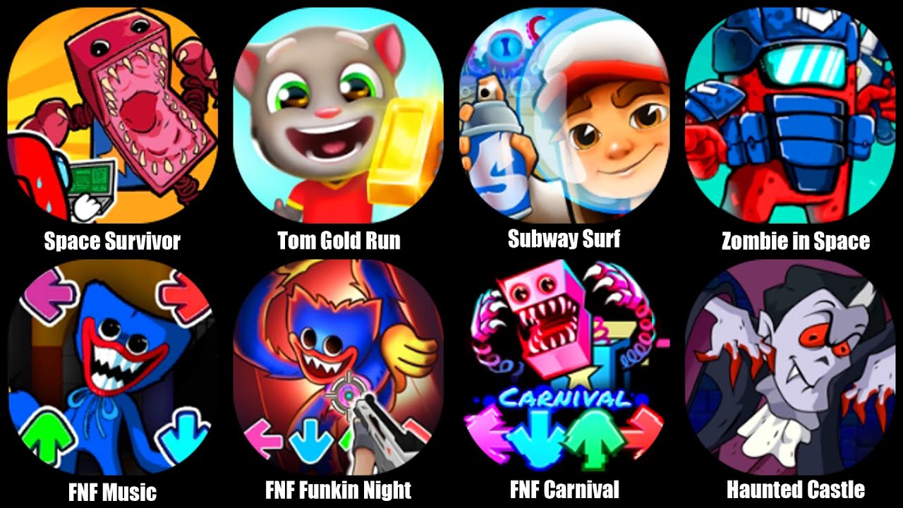 Space Survivor, Haunted Castle, Zombie in Space, FNF Music, FNF Funkin ...