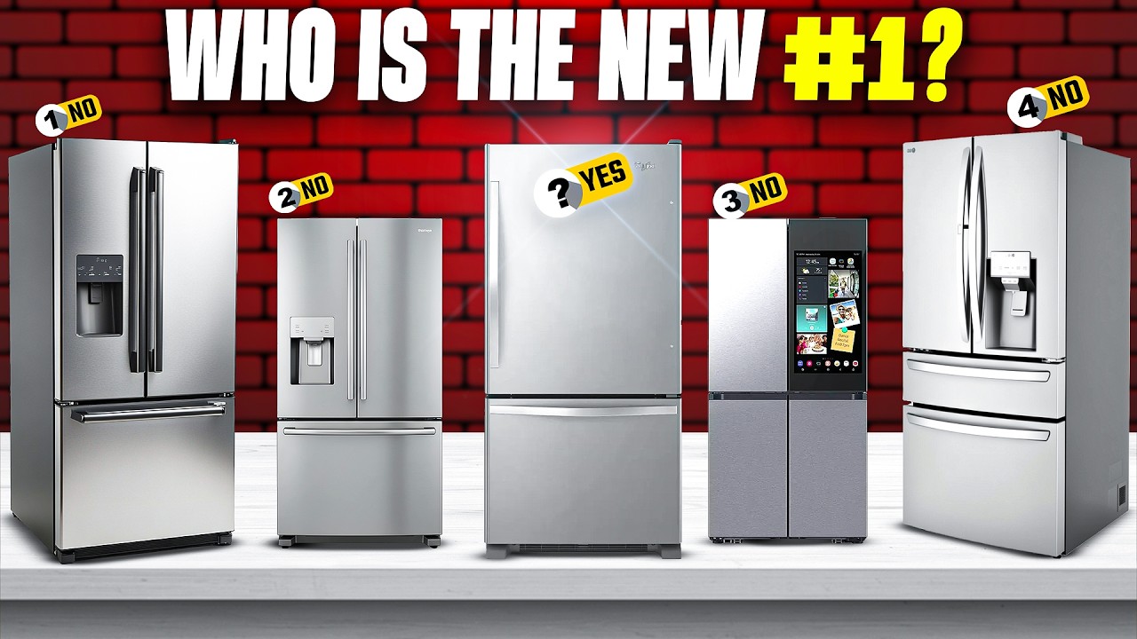 Best Refrigerators 2025 [#1 Destroyed My Old $3000 Fridge!] - YouTube