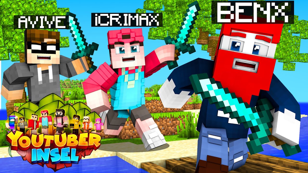 Benx SCHLEICHT sich auf die YouTuber Insel - YouTube