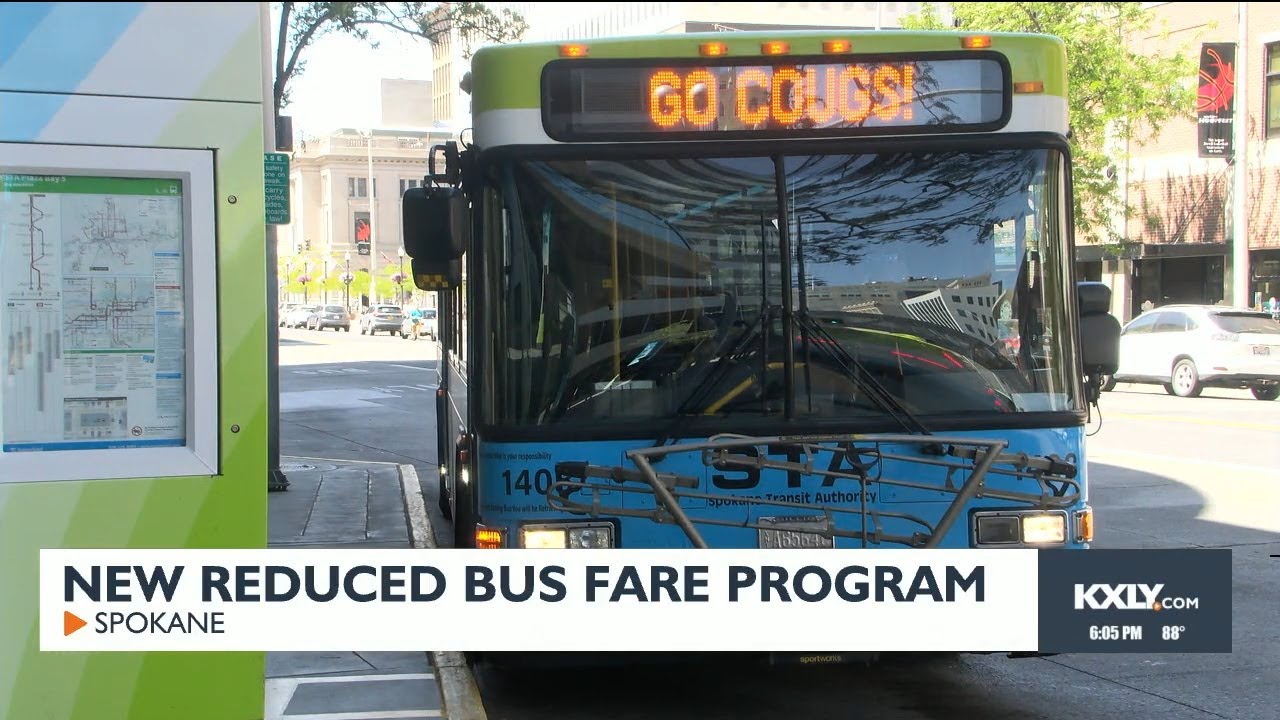 New reduced bus fare program - YouTube