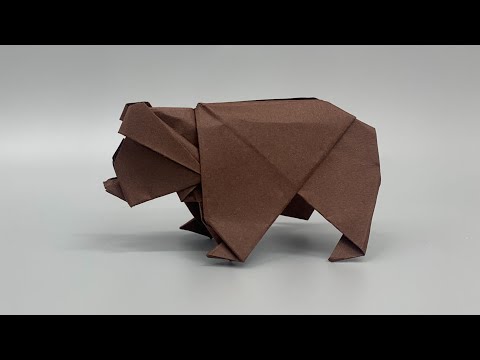 Origami Bear Tutorial Step By Step