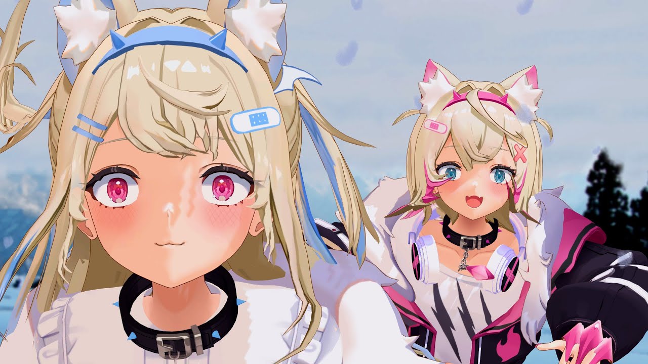 ロマンスの神様 / God of Romance 【FUWAMOCO】【MMD Hololive】 - YouTube