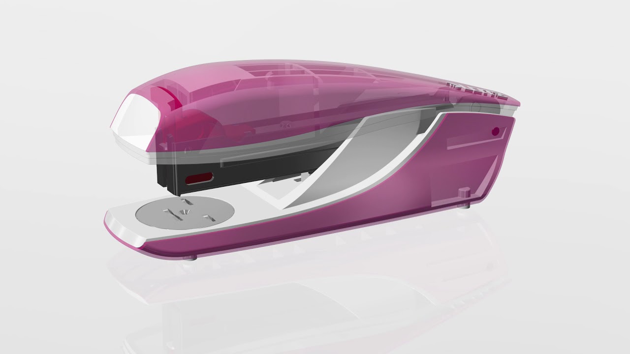 Leitz New NeXXt WOW Metal Office Stapler - Pink - YouTube