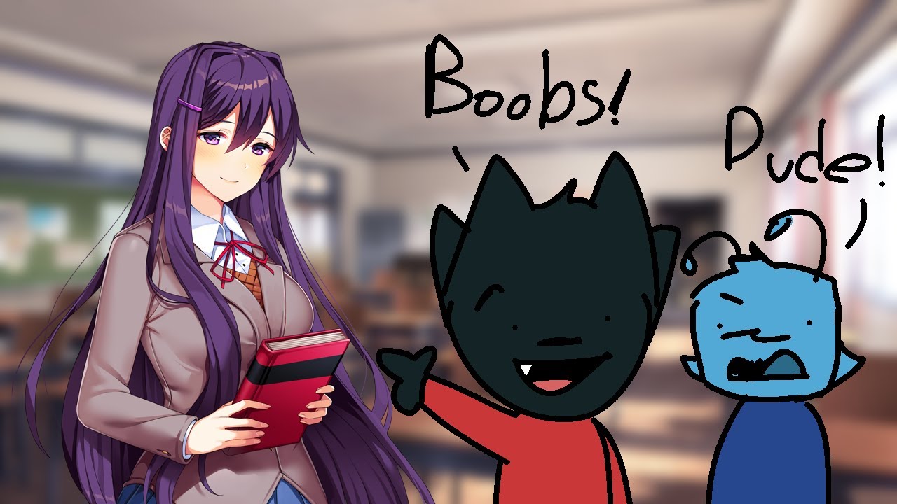 DDLC gameplay pt.1 | Literally just being dirty minded half the time ...