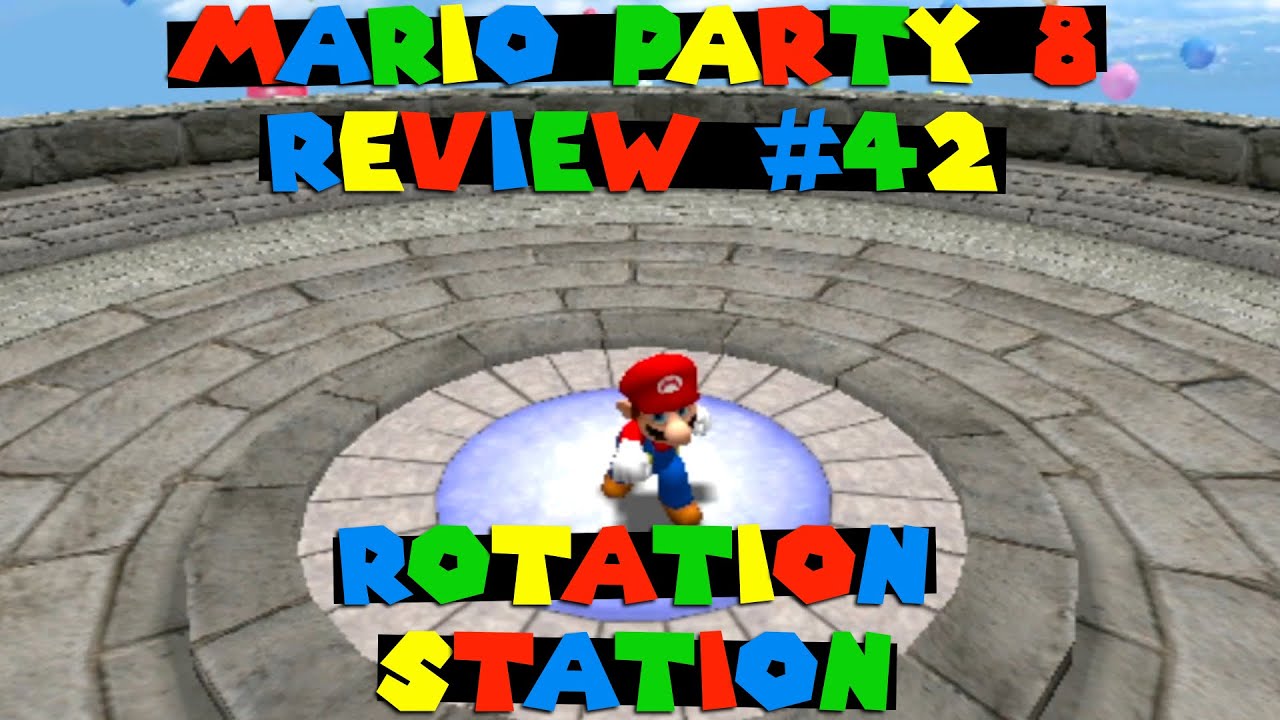Mario Party 8 Minigame Review-Rotation Station - YouTube