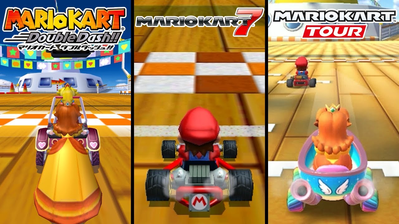 Evolution of Daisy Cruiser in Mario Kart (2003-2022) - YouTube