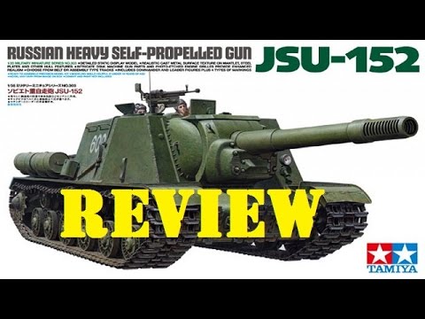 Análise do kit plástico JSU-152 Tamiya 1/35 (35303) - YouTube