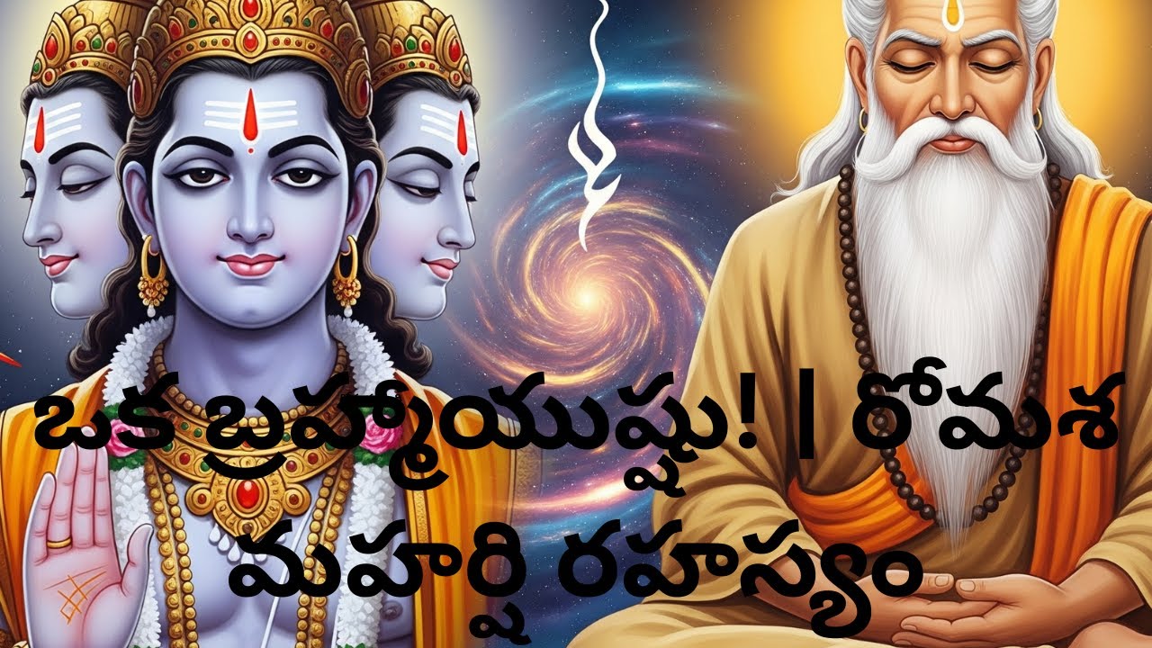 ఒక బ్రహ్మాయుష్షు! | రోమశ మహర్షి రహస్యం - YouTube