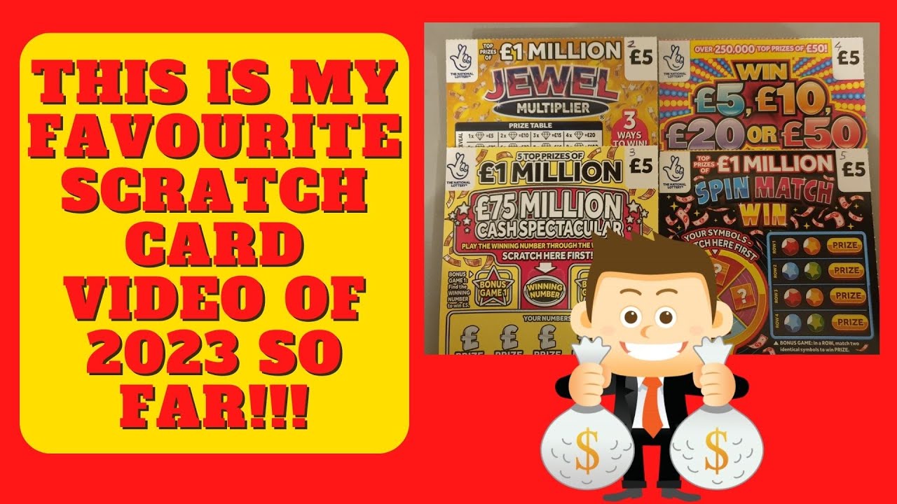 My best scratch card video of 2023 so far, and also the weirdest. I do ...