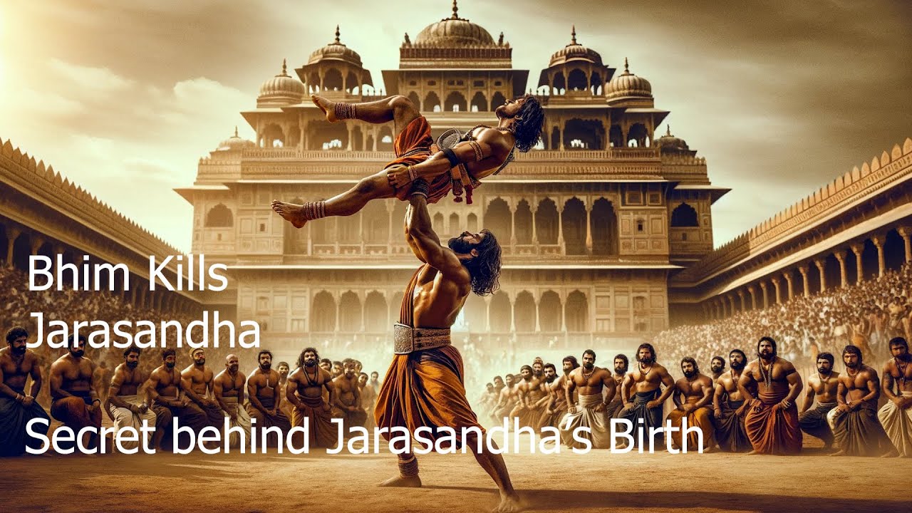 Bhim kills Jarasandha with the help of krishna| Yudhishthir becomes Emperor | Mahabharat ...