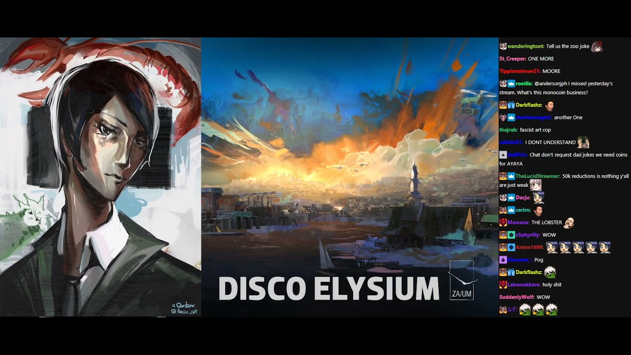Joseph Anderson Disco Elysium #2 Bistro Asylum 720p hls - YouTube