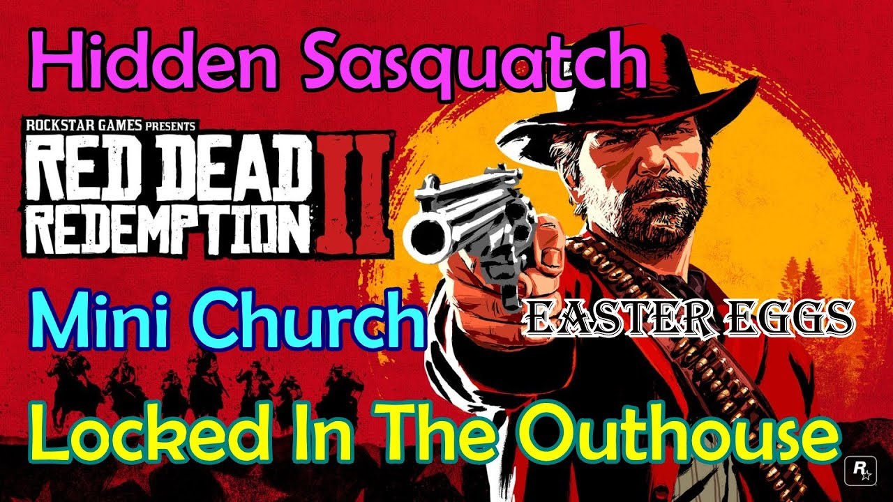 Red Dead Redemption 2 Hidden Sasquatch, Mini Church & Woman Locked In ...