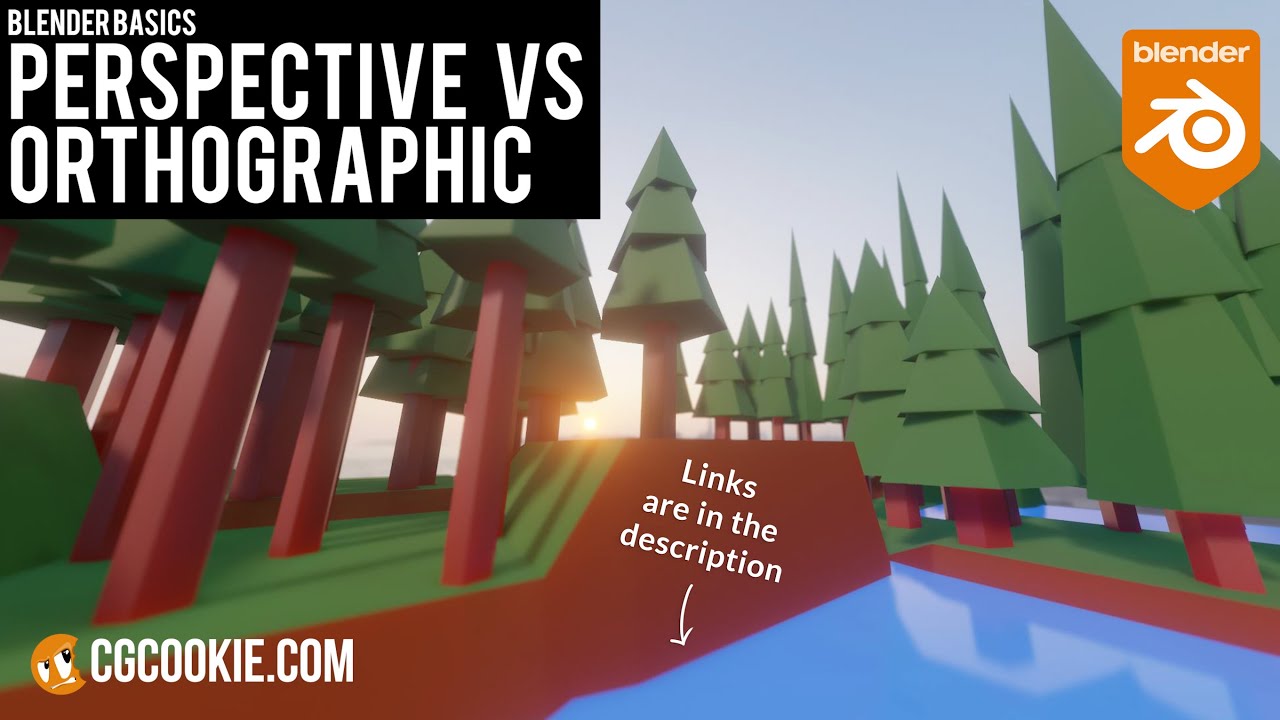 It's All About Perspective! Low-Poly Forest Blender Tutorial ...