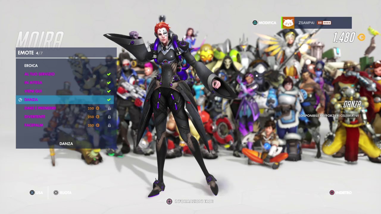 Overwatch: Moira dance - YouTube