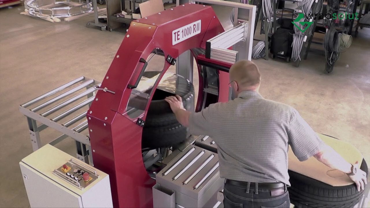 Wrapper for wheels and tyres - CL 80 1000 | English - YouTube