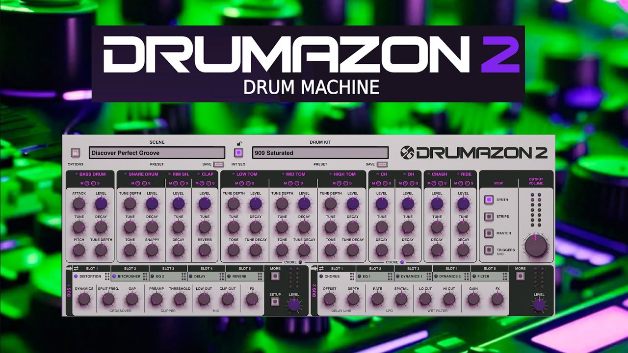 d16 Drumazon 2 - Insane TR909 - Techno - External Sequencer #techno # ...