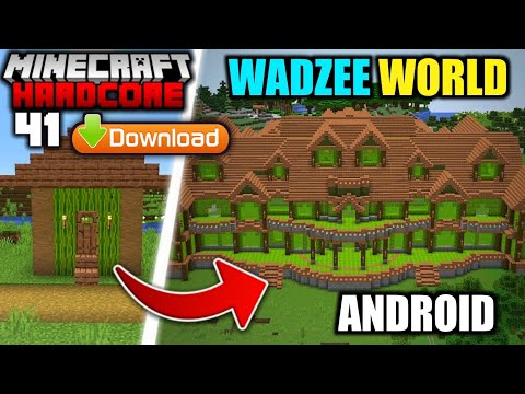 Wadzee Minecraft World For Android | How To Download Wadzee Hardcore ...